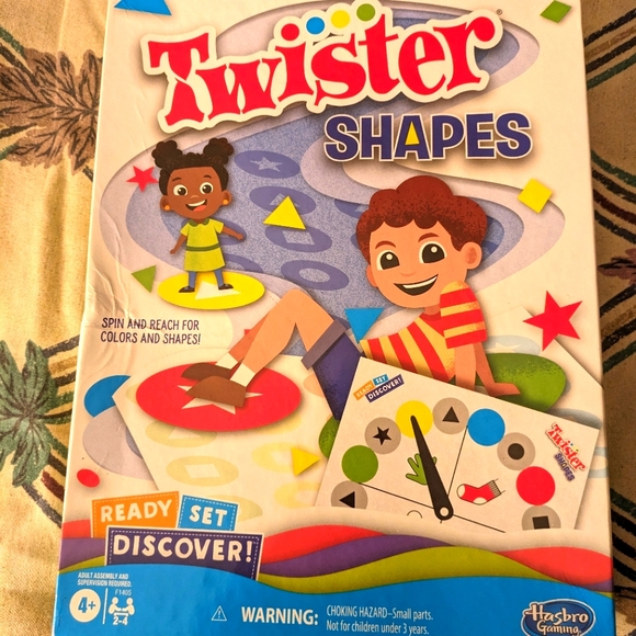 Hasbro | Toys | Twister Shapes Kids Game | Poshmark